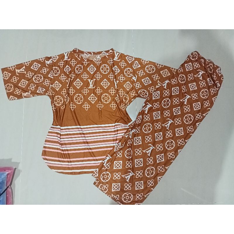 🔥🔥 SET BAJU DAN SELUAR PEREMPUAN DESIGN L**V 🔥🔥 | Shopee Malaysia