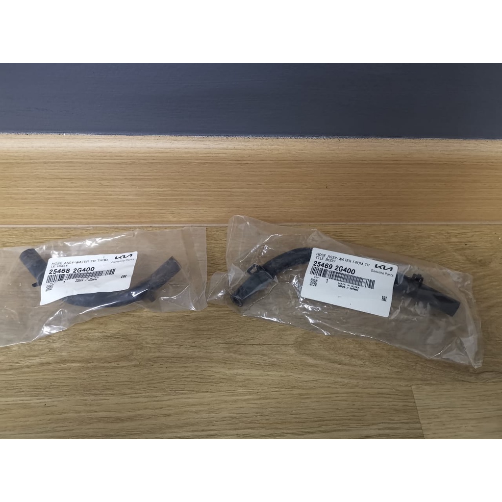 WATER BYPASS HOSE / THROTTLE BODY HOSE A & B GENUINE PART (ORIGINAL ...