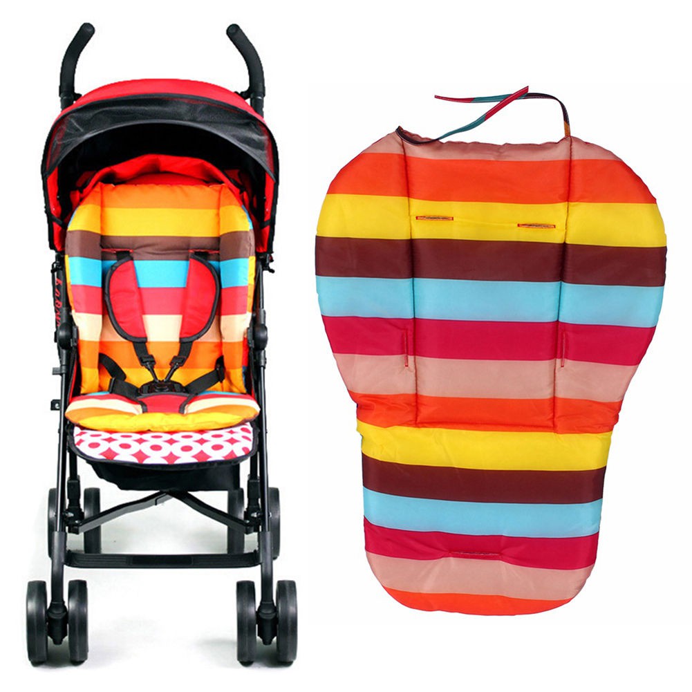 Rainbow Baby Stroller Cushion Pram Pushchair Liner Pad Cover Mat Car ...