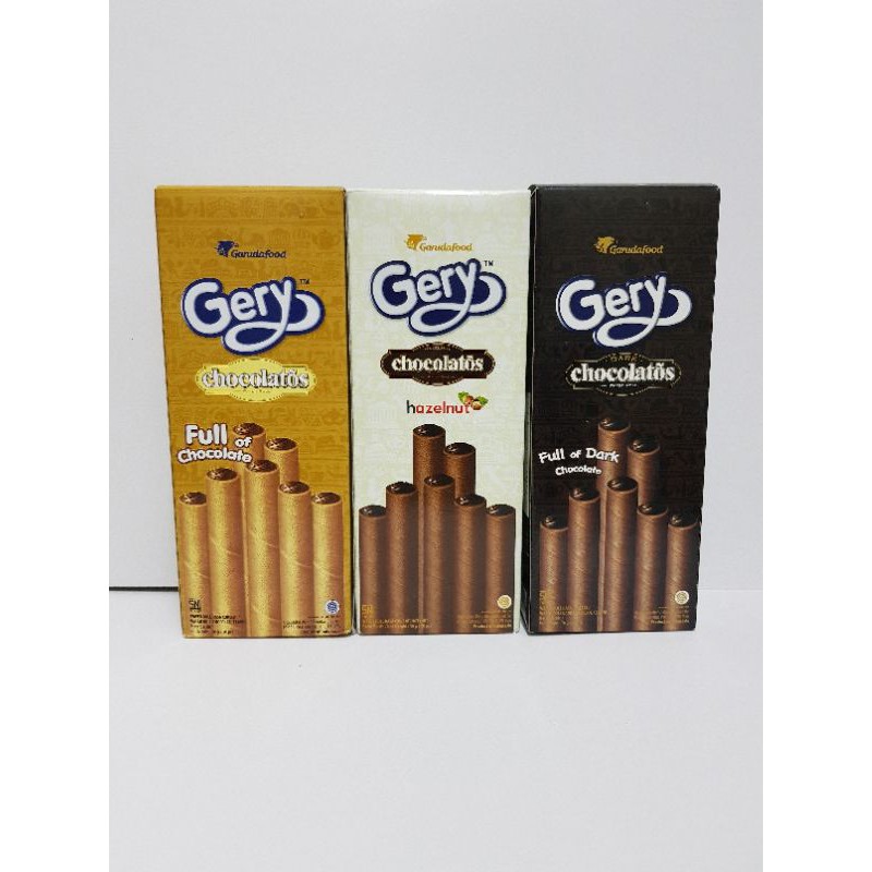 Gery Chocolatos Chocolate Wafer Roll 16g x 10stick | Shopee Malaysia