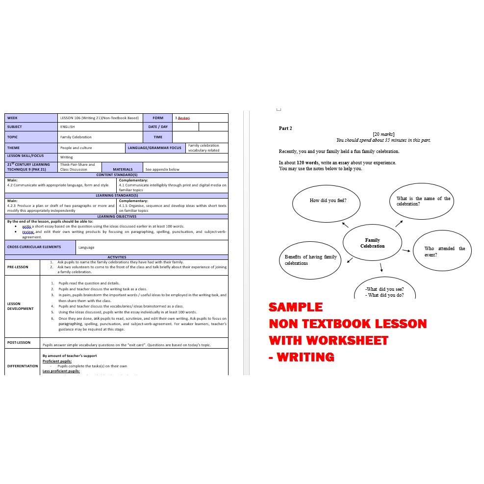 RPH 2026 FORM 3 RPH BAHASA INGGERIS SEKOLAH MENENGAH KSSM CEFR ENGLISH LESSON PLANS LENGKAP ...