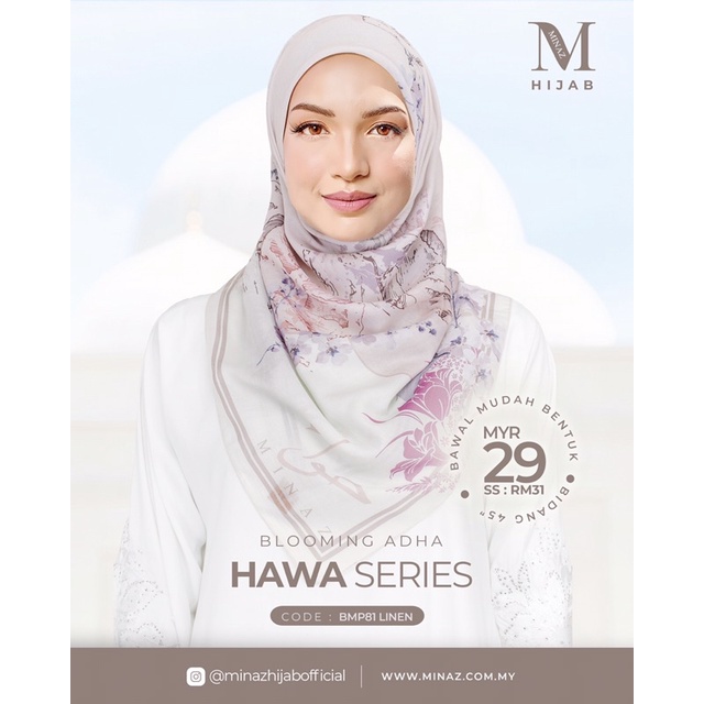 P1 : MINAZ ADHA SERIES / TUDUNG MINAZ / HAWA / AYA SOFYA / MADEENA ...