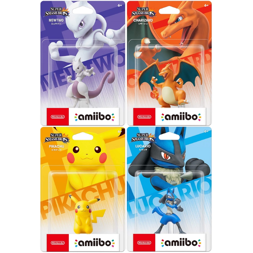 [Ready Stock][Original] Nintendo amiibo Pokemon Pikachu Mewtwo Lucario ...