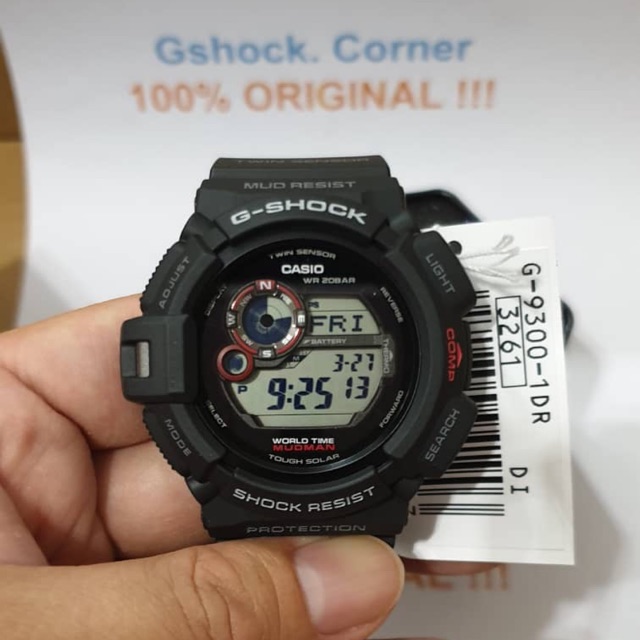 CASIO G-SHOCK MUDMAN G-9300-1DR/G-9300-1/G9300-1 RED EYE 100% ORIGINAL ...