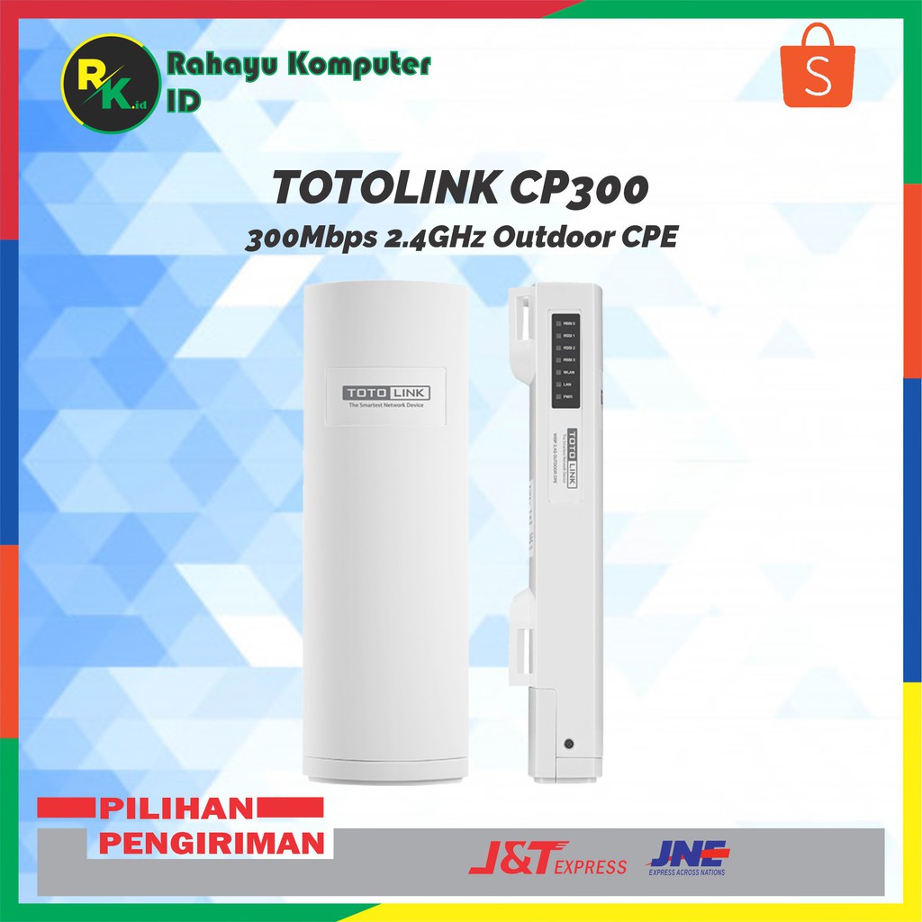 Totolink CP300, 300Mbps 2.4GHz Outdoor CPE | Shopee Malaysia