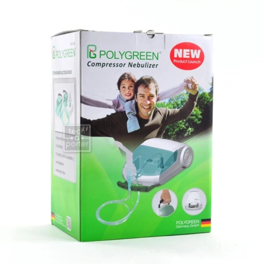 RoHS Polygreen Compressor Nebulizer | Shopee Malaysia