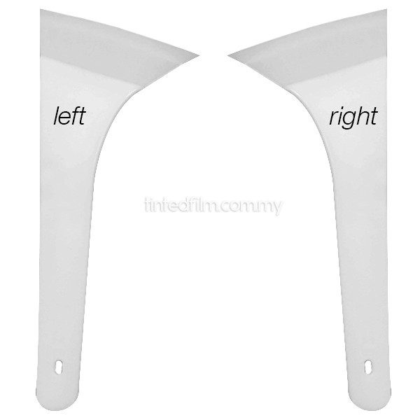 Tinted Film Installation Tools/Peralatan Pemasangan Tinted Film, Curve Triangle Squeegee Set ...