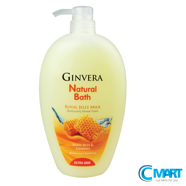Ginvera Natural Bath Royal Jelly 950ML | Shopee Malaysia
