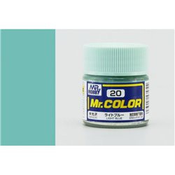 MR COLOR C20 LIGHT BLUE (HOBBY & MODEL KIT PAINT) | Shopee Malaysia