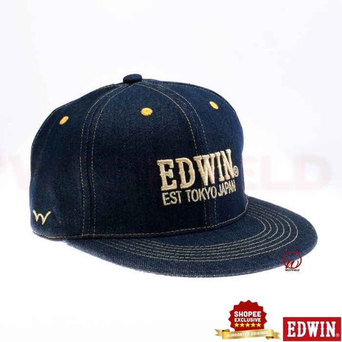 🔥LIMITED EDITION🔥 EDWIN SIGNATURE LIMITED EDITION DENIM BRIM CAP - Gift ...