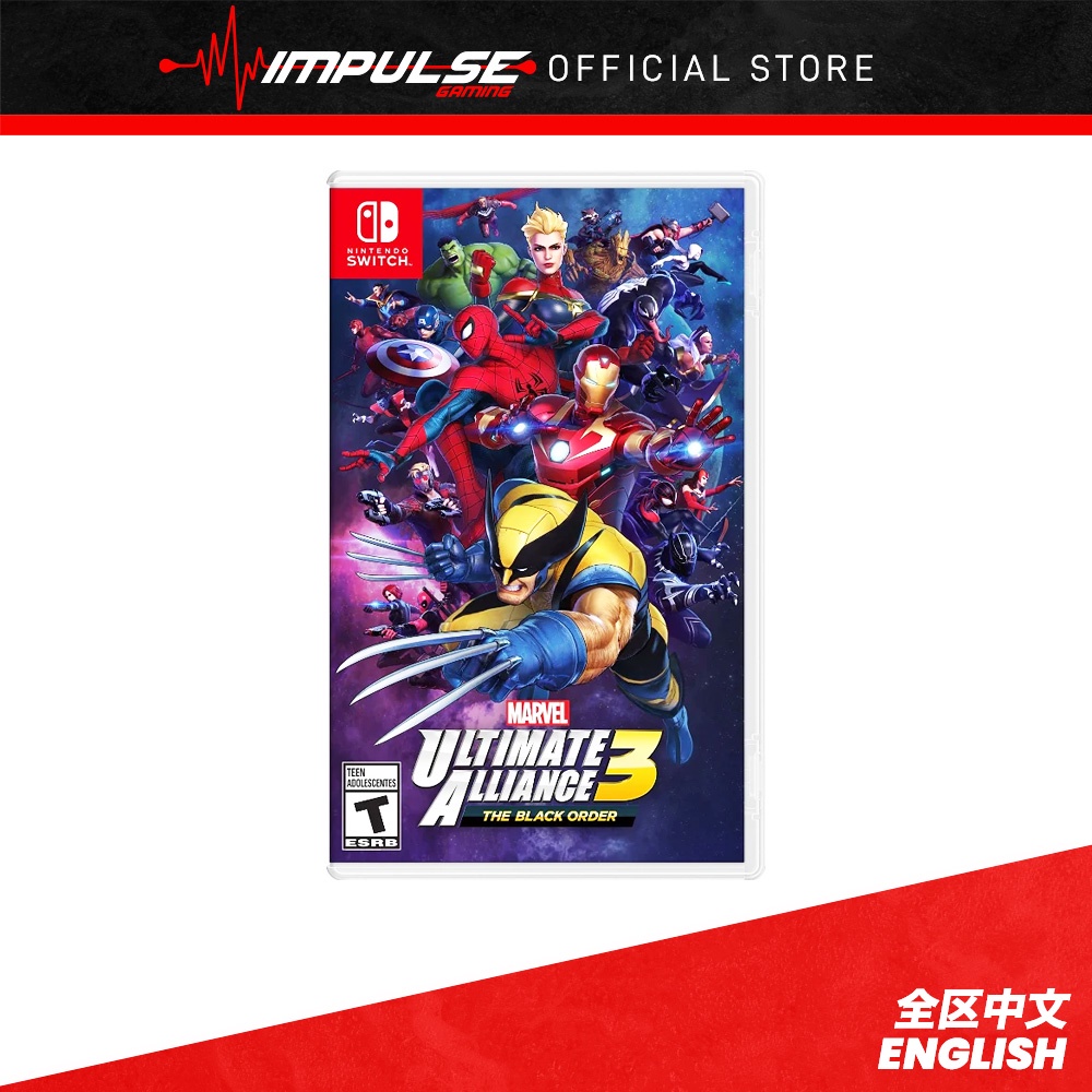 NSW Nintendo Switch Marvel Ultimate Alliance 3: The Black Order Chi/Eng ...