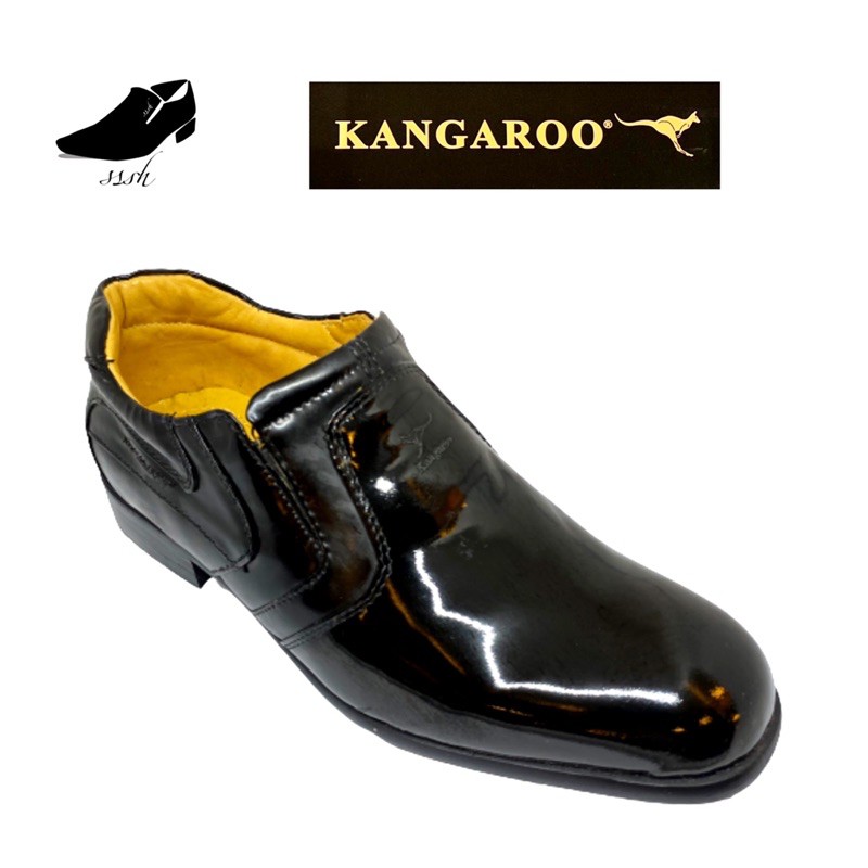 💯🦘🔥ORIGINAL KANGAROO MEN OFFICER LEATHER SHOES / Formal Shoe / Kasut ...