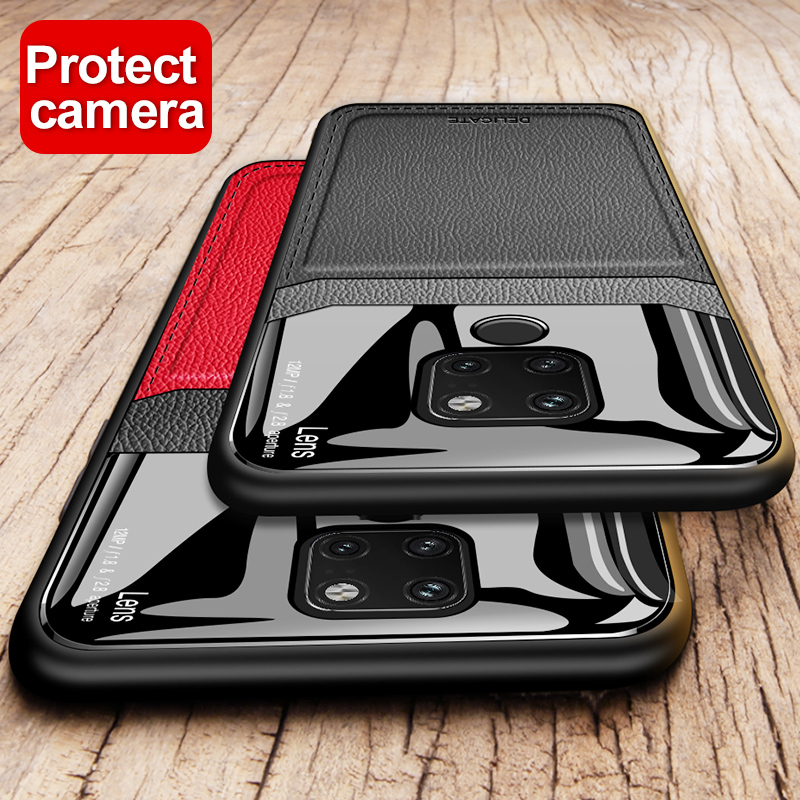 Huawei Mate 20 Mate 20 X Mate 20 Pro Fashion Shockproof Case Leather ...