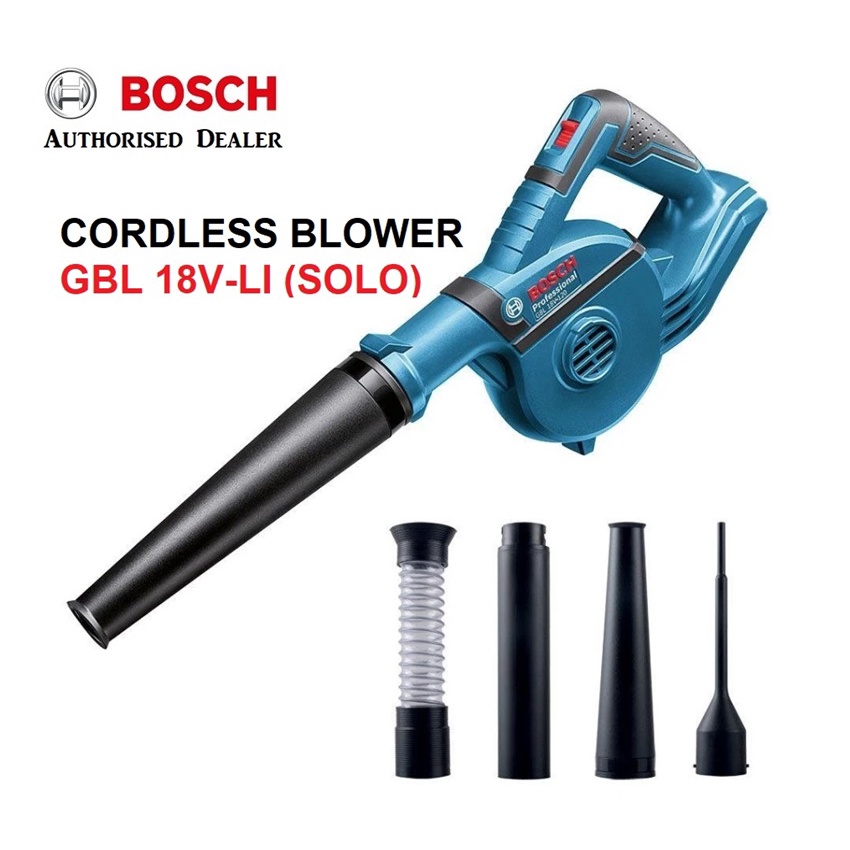Bosch GBL 18V-120 18V Professional Cordless Blower Solo Unit ( No Battery , Charger ) | Shopee ...