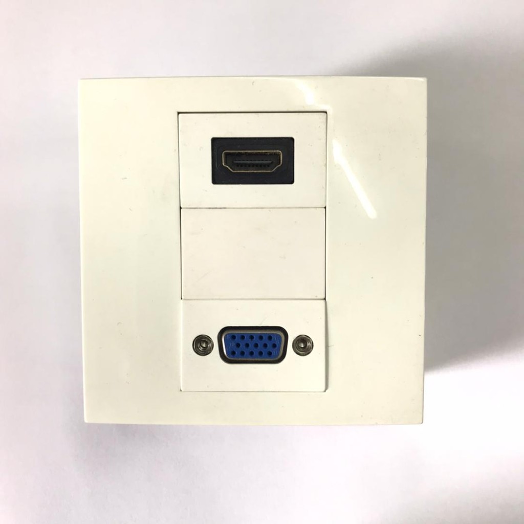 FACEPLATE HDMI & VGA / FACEPLATE WALL FREE SHIPPING AND 1 MONTH ...