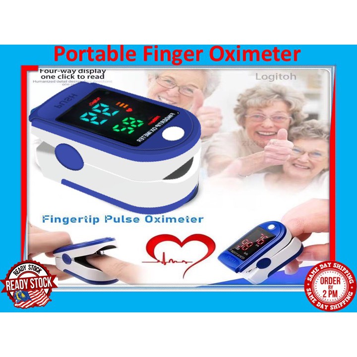 🇲🇾READY STOCK🇲🇾 PREMIUM PULSE OXIMETER【Accurate & Fast Spo2 Reading ...