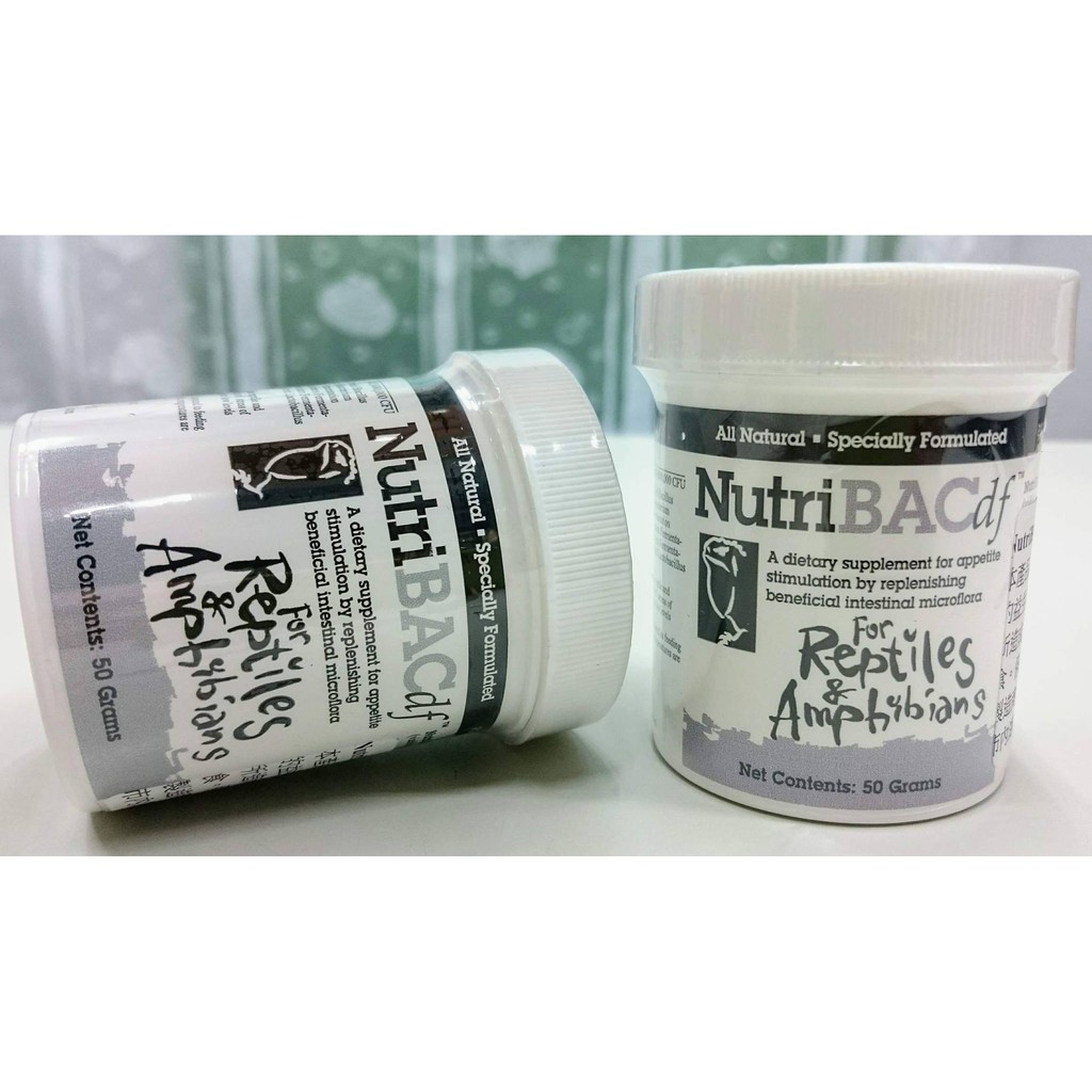Nutri BAC df Amphibious Reptiles Dedicated Probiotics NBAC Tortoise ...