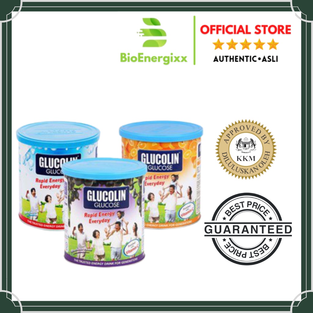 Glucolin Glucose - Original/Orange/Blackcurrant (420g) | Shopee Malaysia