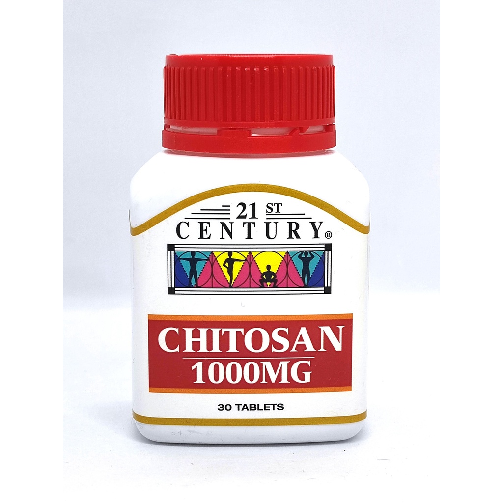 21st Century Chitosan 1000mg 30 tablets | Shopee Malaysia