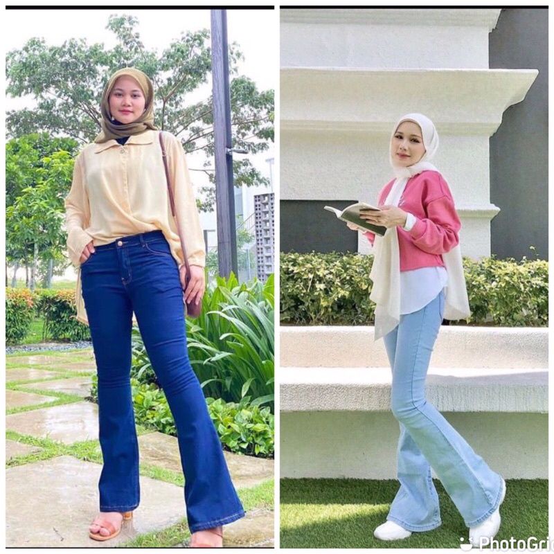 Seluar Jeans Bootcut/flare🔥Baru Sampai🔥[ Ready Stock] | Shopee Malaysia