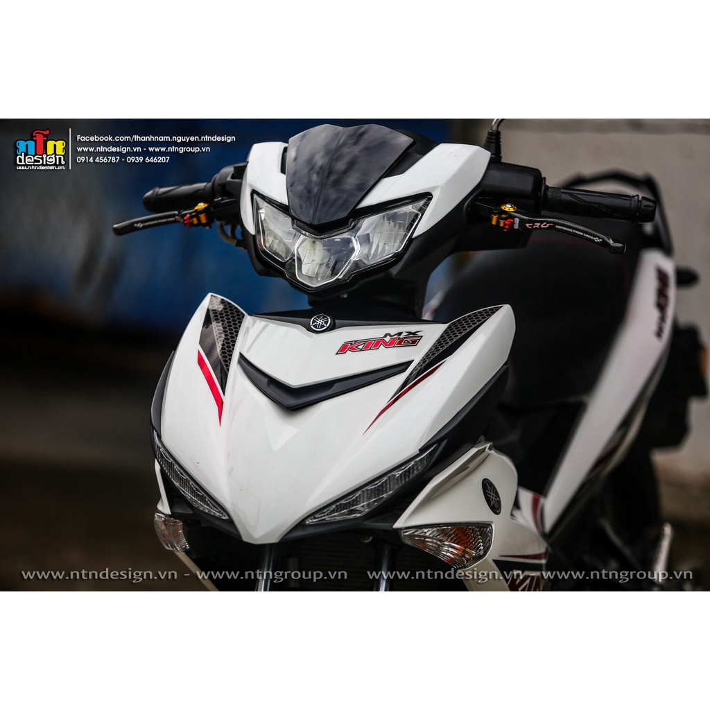 Excellent Exciter 150 Car Sticker with King White and Red Letter ...