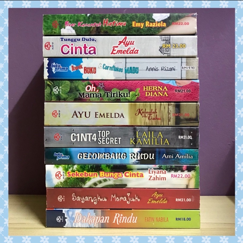 NOVEL MELAYU TERPAKAI FATIN NABILA AYU EMELDA HERNA DIANA LIYANA ZAHIM ...