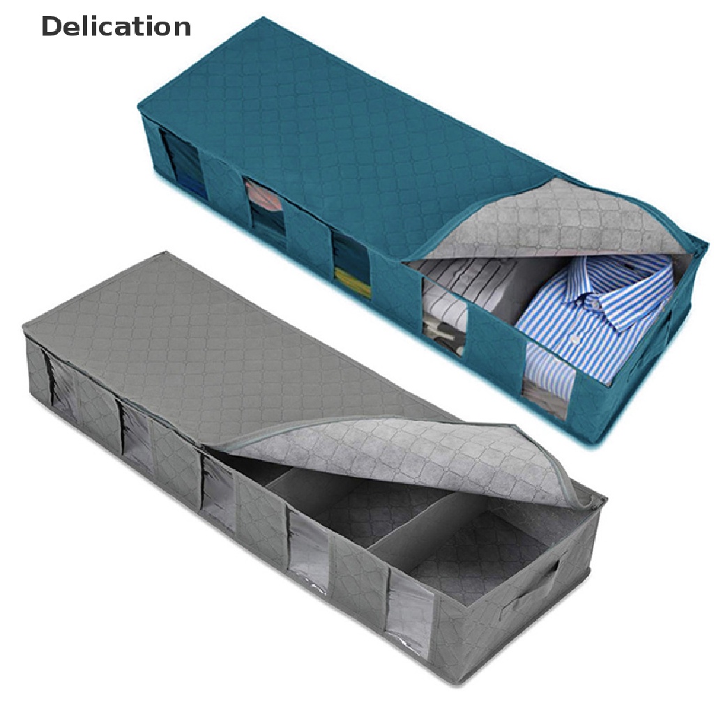 Delication Large Under Bed Storage Boxes Thick Breathable Underbed ...