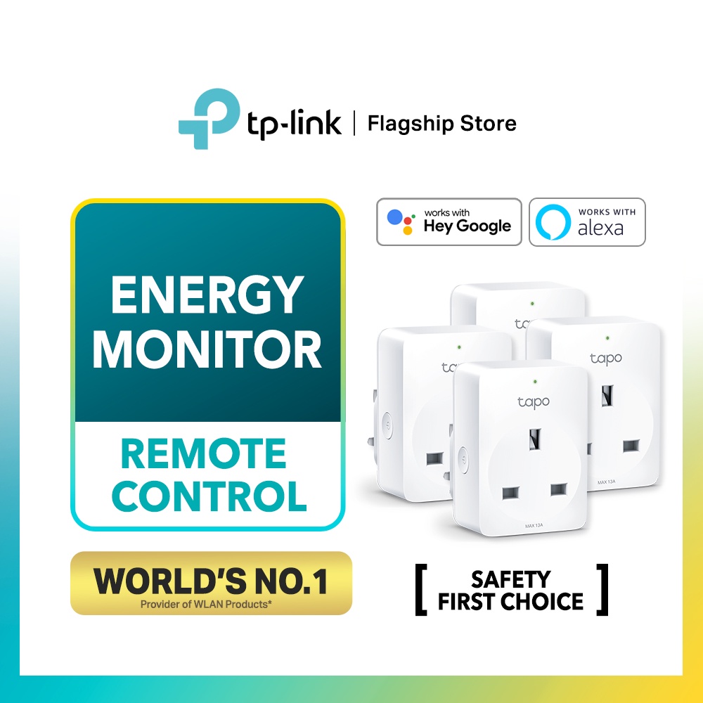 TP-Link Mini Smart Wifi Socket&Plug (Support Energy Monitoring, Remote ...