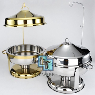 KT WARE 42cm Zelex bell dome Buffet serving golden bell chafer/Bell ...