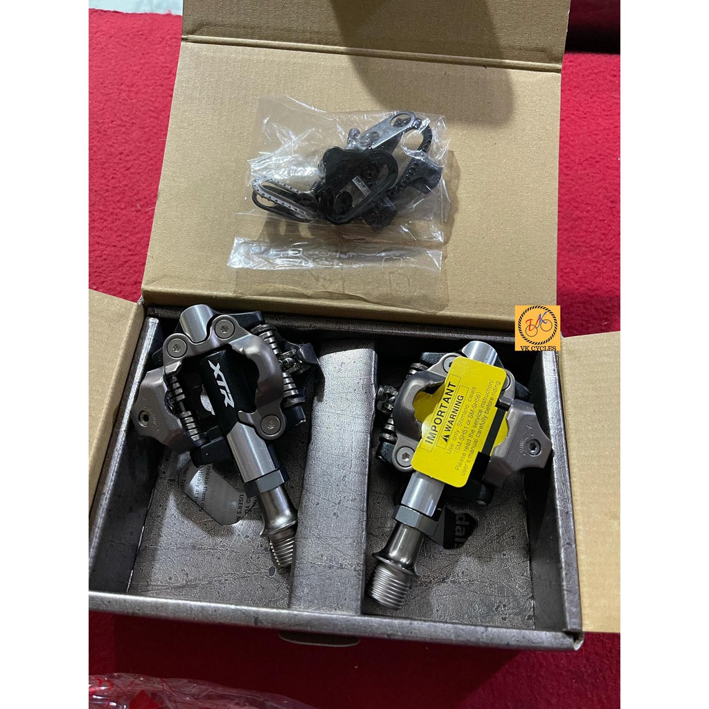 SHIMANO XTR PD-M9100 M9100 SPD Pedal dual sided for Cross country ride ...