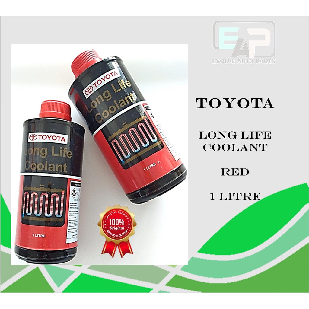 TOYOTA LONG LIFE COOLANT RED 1 LITRE | Shopee Malaysia