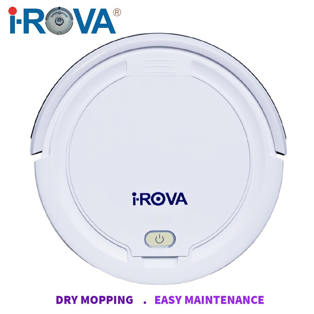 IROVA K5A Essential Robot Vacuum Floor Cleaner with Dry Microfiber Mop ...