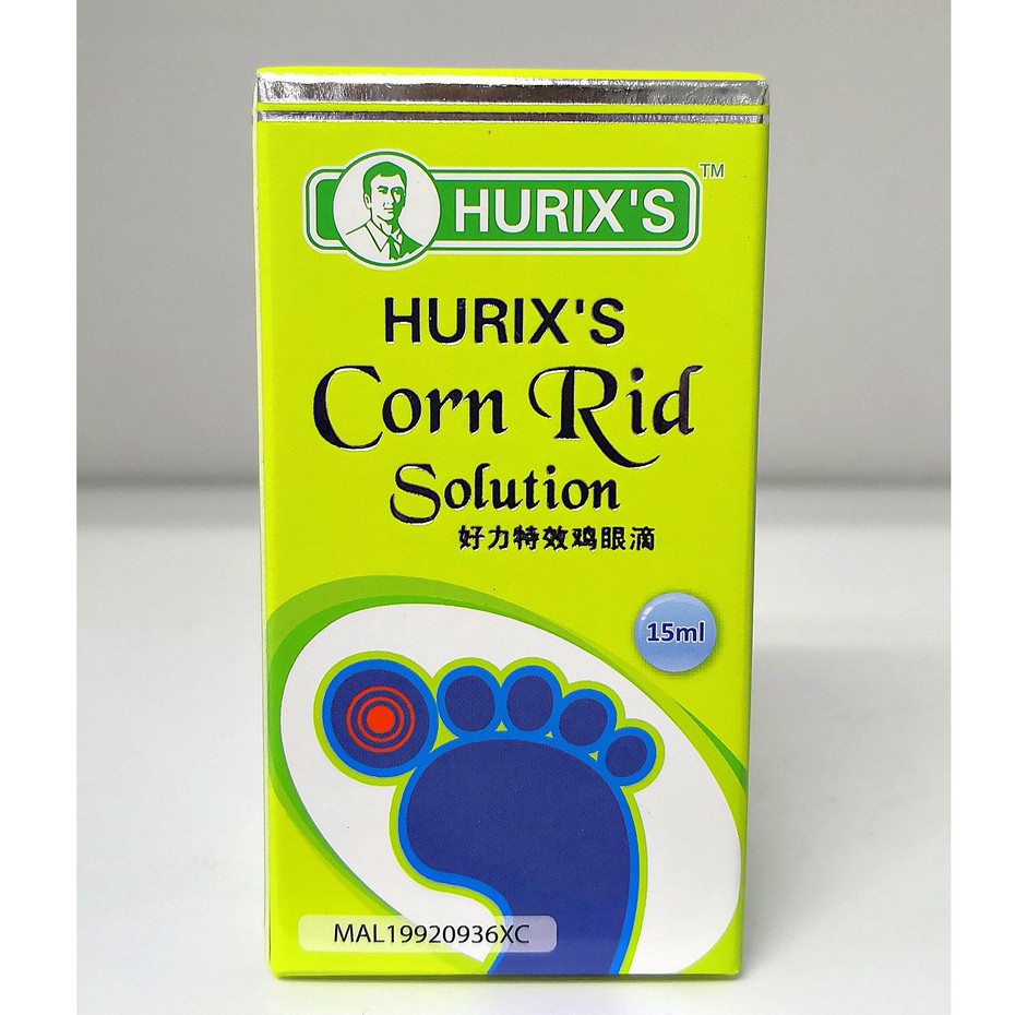 Hurix's Corn Rid Solution 15ml | Shopee Malaysia