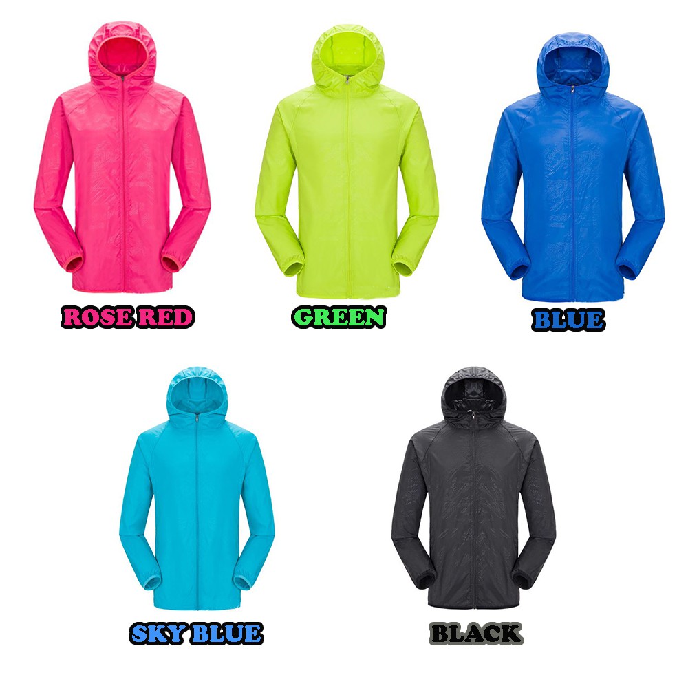 READY STOCK Jogging Jacket With Pocket Men Women Unisex Hiking Sport ...