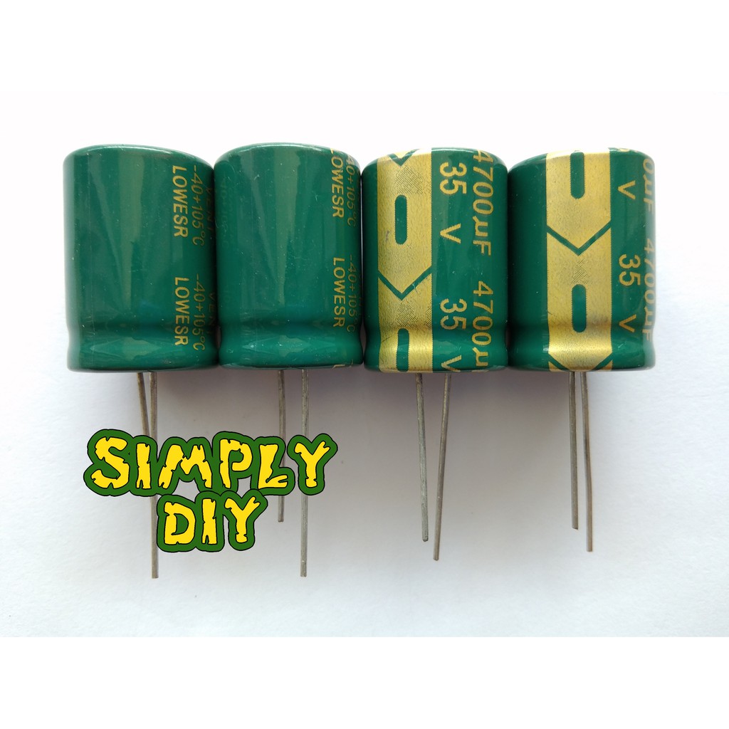 1pcs 35V 1000uF 1500uF 2200uF 3300uF 4700uF 6800uF 10000uF Aluminum ...