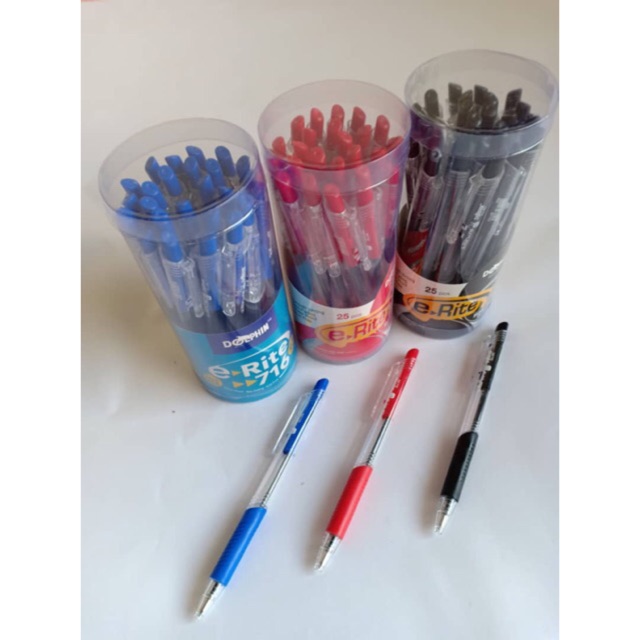 Readystock Available Promotion Dolphin E-Rite 716 Ball Pen 0.7mm ...