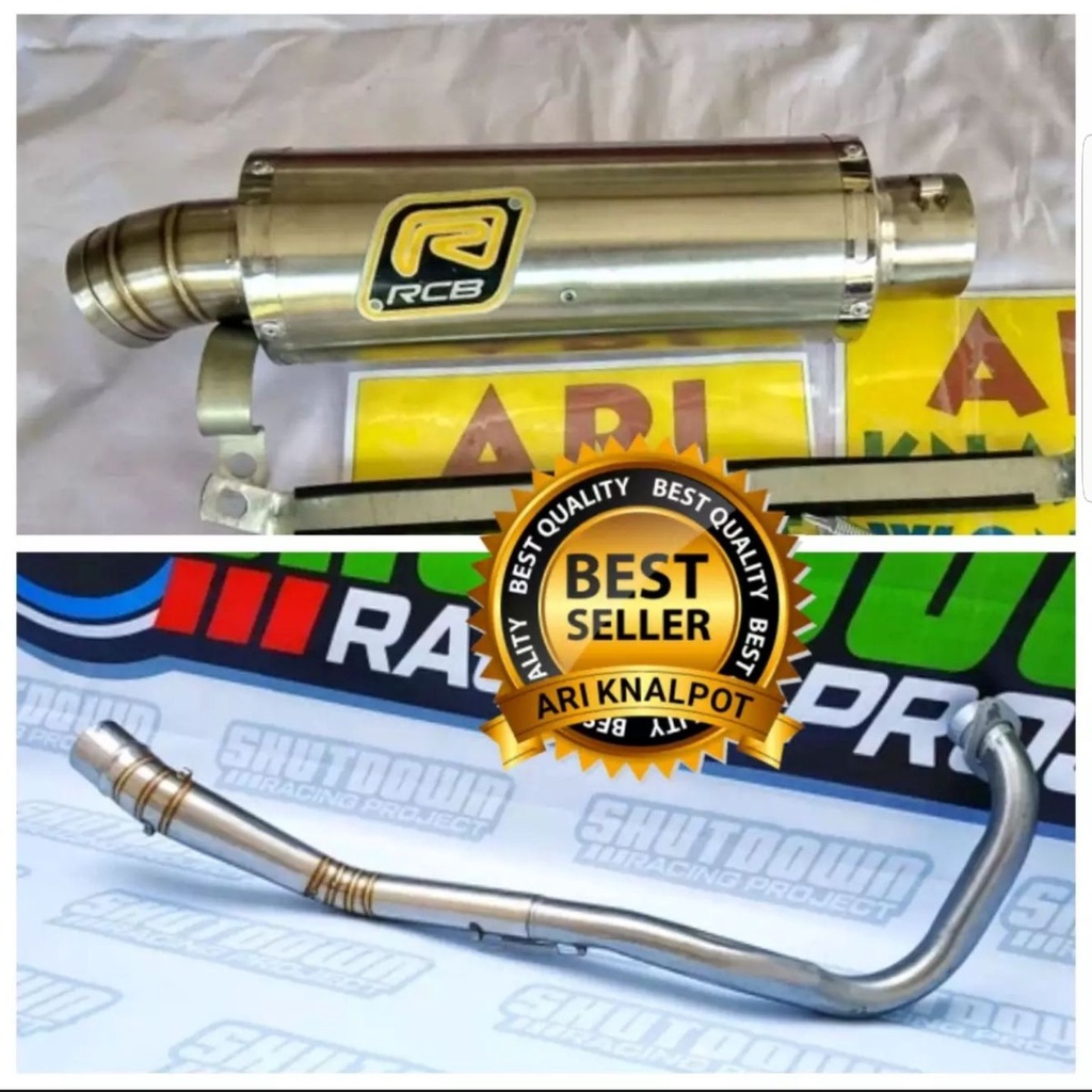 Rcb RACING JUPITER MX KING PNP MX KING Exhaust FULL SYSTEM | Shopee ...