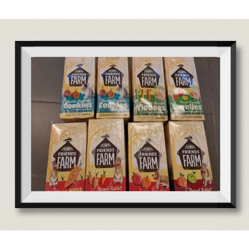 Tiny friends farm snacks 120g for small pets hamster guinea pig rabbit ...