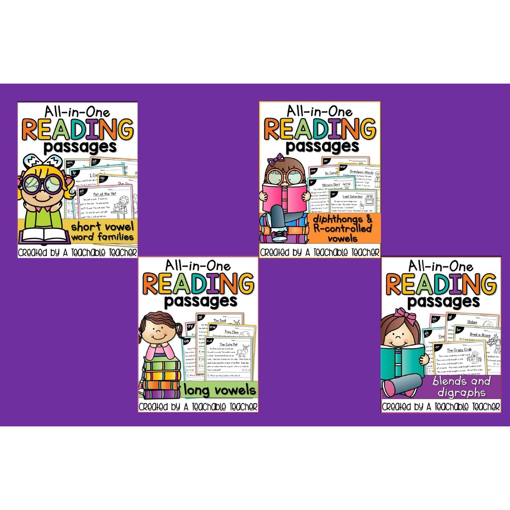 003 - All in one reading passages bundle printable softcopy | Shopee ...