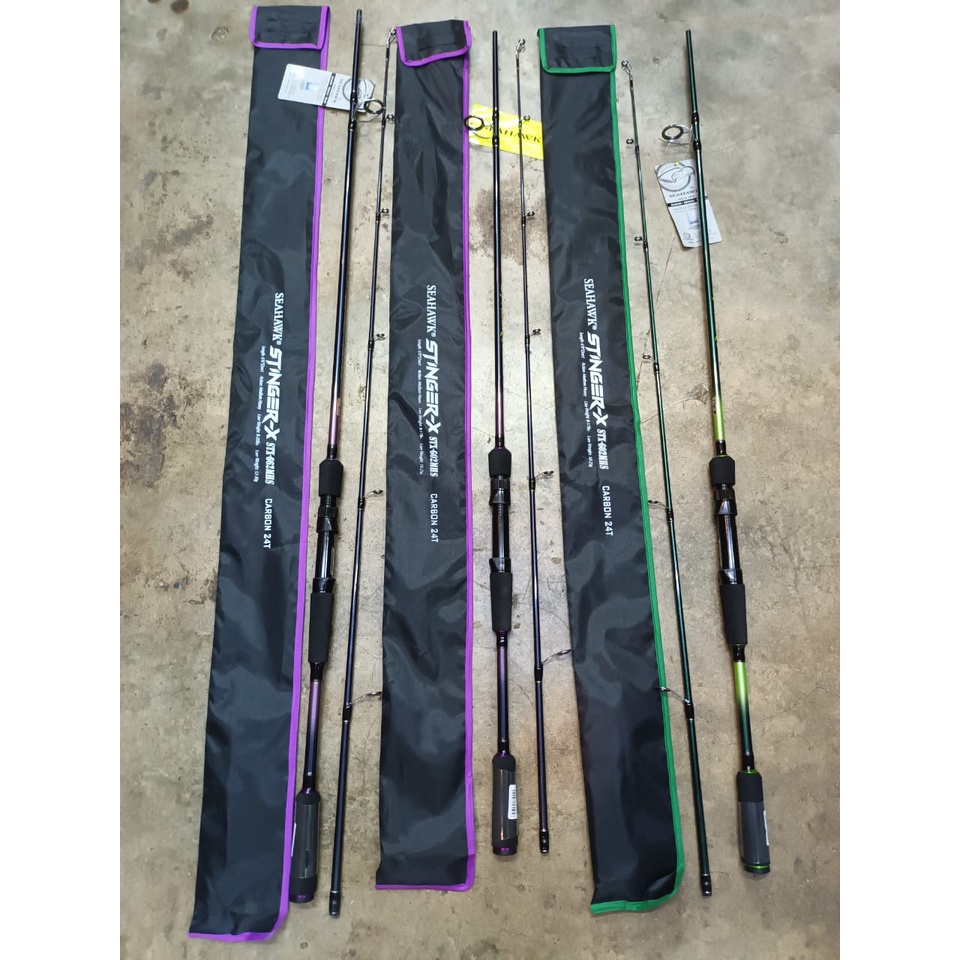 SEAHAWK STINGER-X 602/662 spinning Fishing Rod | Shopee Malaysia