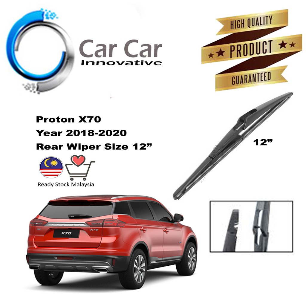 Proton X70 Wiper, Silicone Car Wiper Blades, Car Windshield, Year 2018 ...