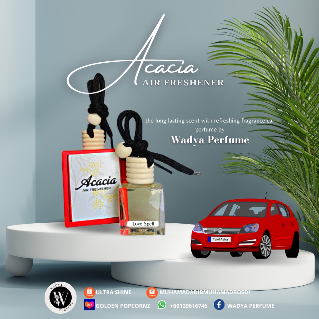 [READY STOCK] ACACIA CAR FRESHENER/PERFUME PENYEGAR/PEWANGI KERETA by ...