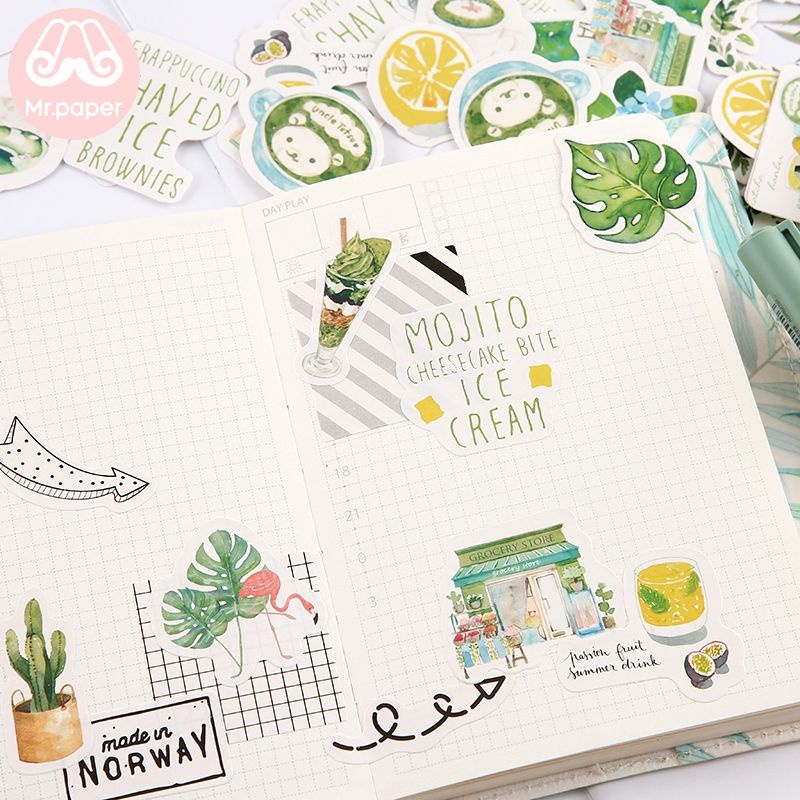 ARES Miss Time Diary Stickers 46pcs | Shopee Malaysia