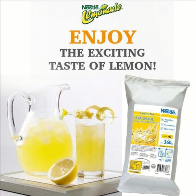 🍋Nestle Lemonade Powder🍋 | Shopee Malaysia