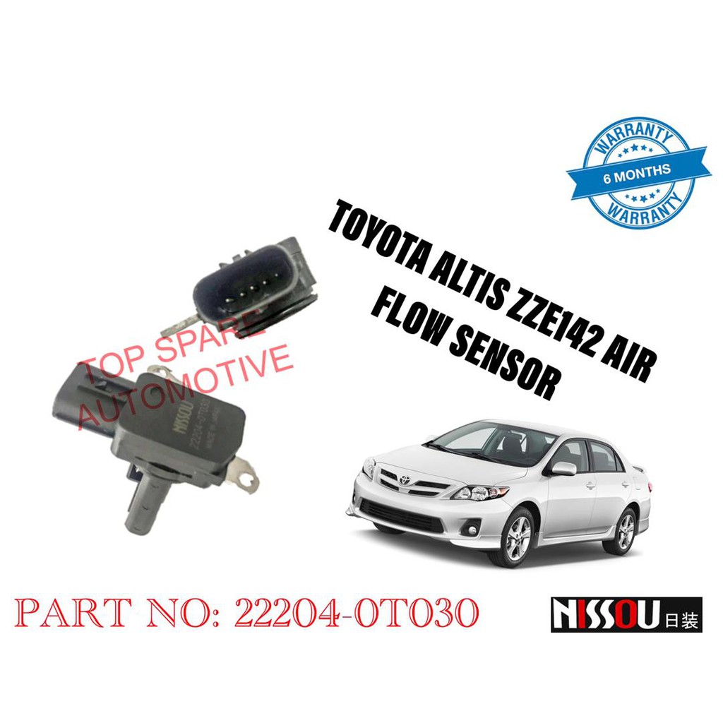 AIR FLOW SENSOR ALTIS ZZE142 NISSOU | Shopee Malaysia