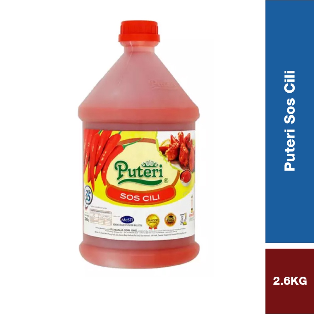 Puteri Chili Sauce / Puteri Sos Cili (2.6kg) | Shopee Malaysia