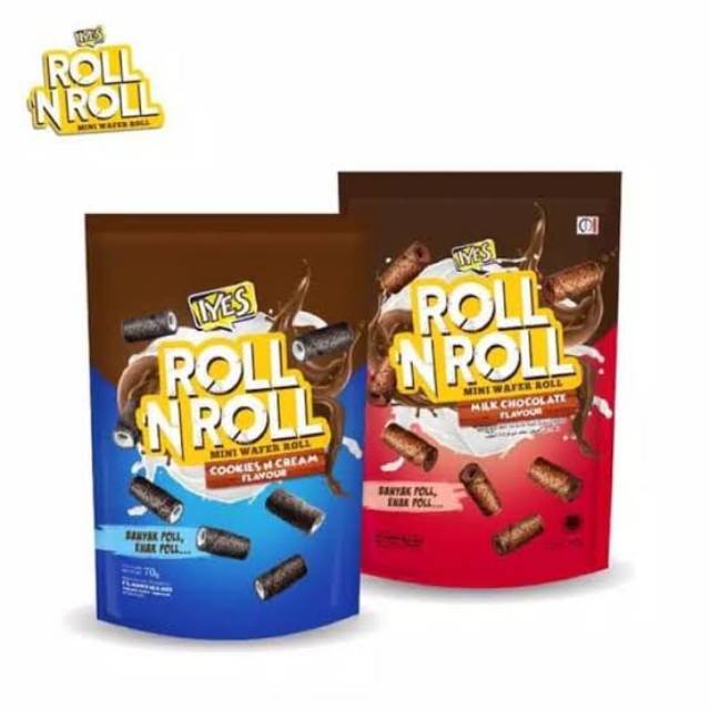 Iyes Roll n Roll Mini Wafer Roll 40 Grams | Shopee Malaysia