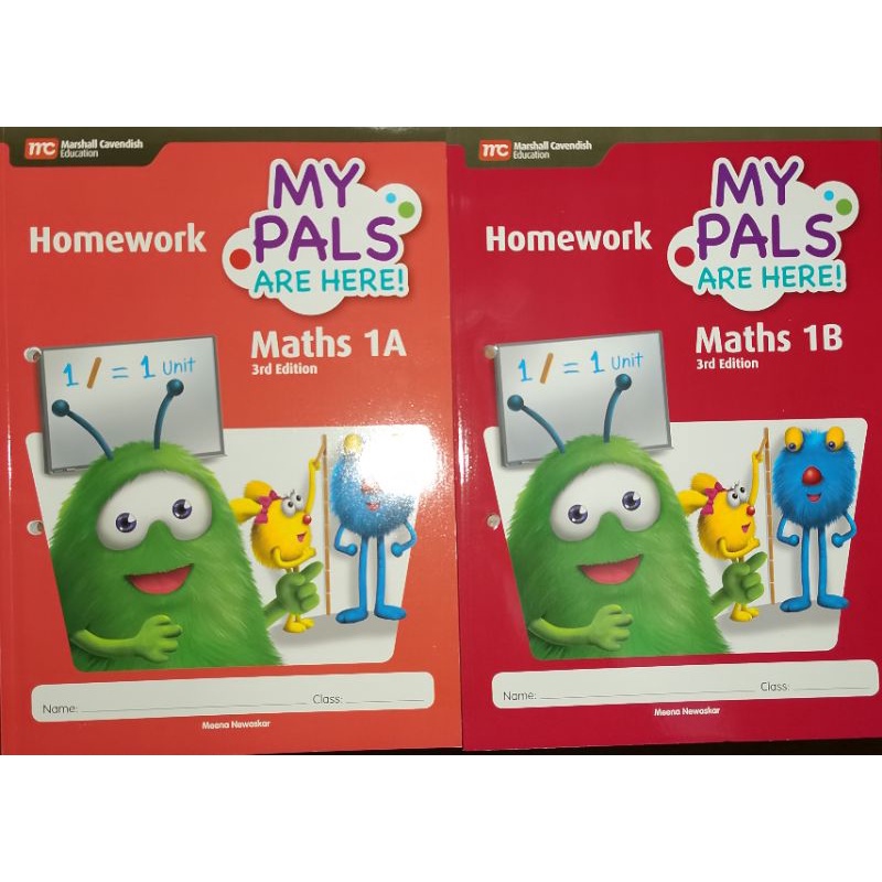 My Pals are Here Math HOMEWORK set for Grade 1 to Grade 6 (with answer ...