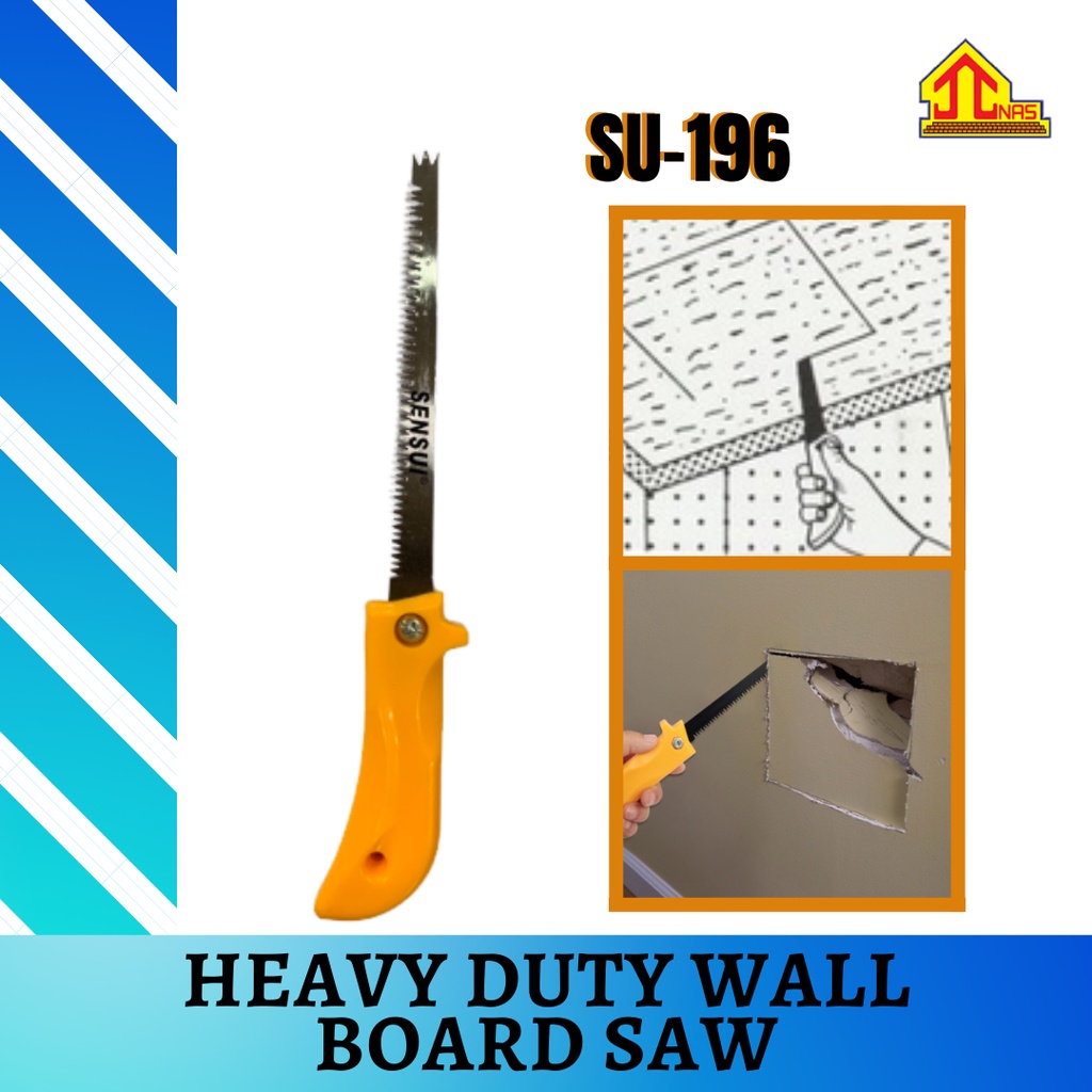 SENSUI Heavy Duty Wall Board Saw/SU-196 / GERGAJI Plywood/ Ceiling ...