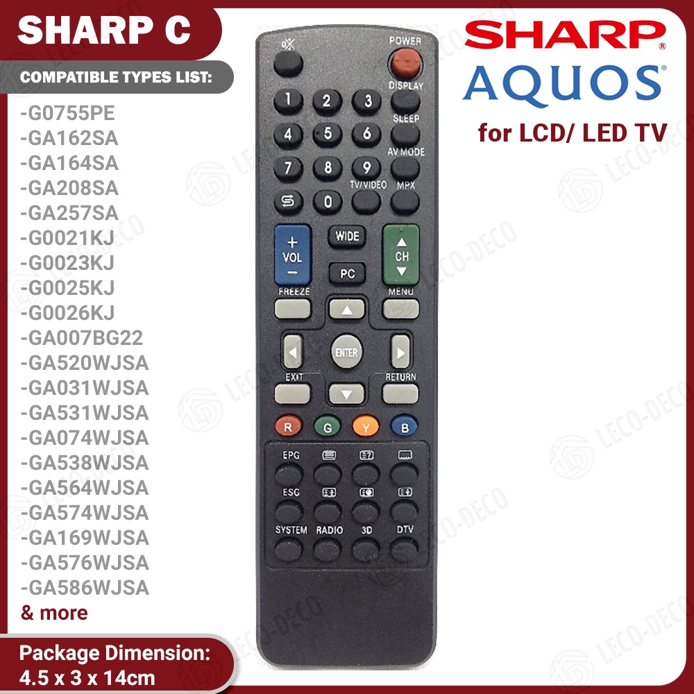 MULTI BRAND UNIVERSAL LG SAMSUNG LCD LED SMART TV REMOTE CONTROL ...